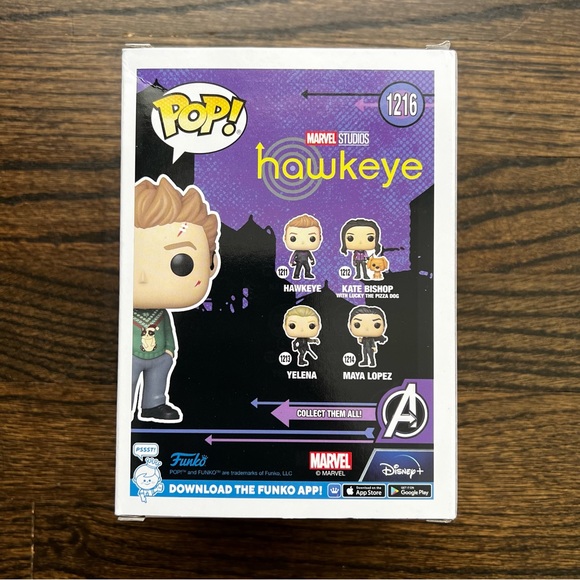 Funko | Toys | Funko Pop Marvel Hawkeye Clint Barton 216 Target ...